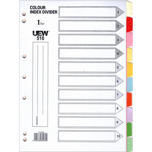 Index Divider - Becon Stationery